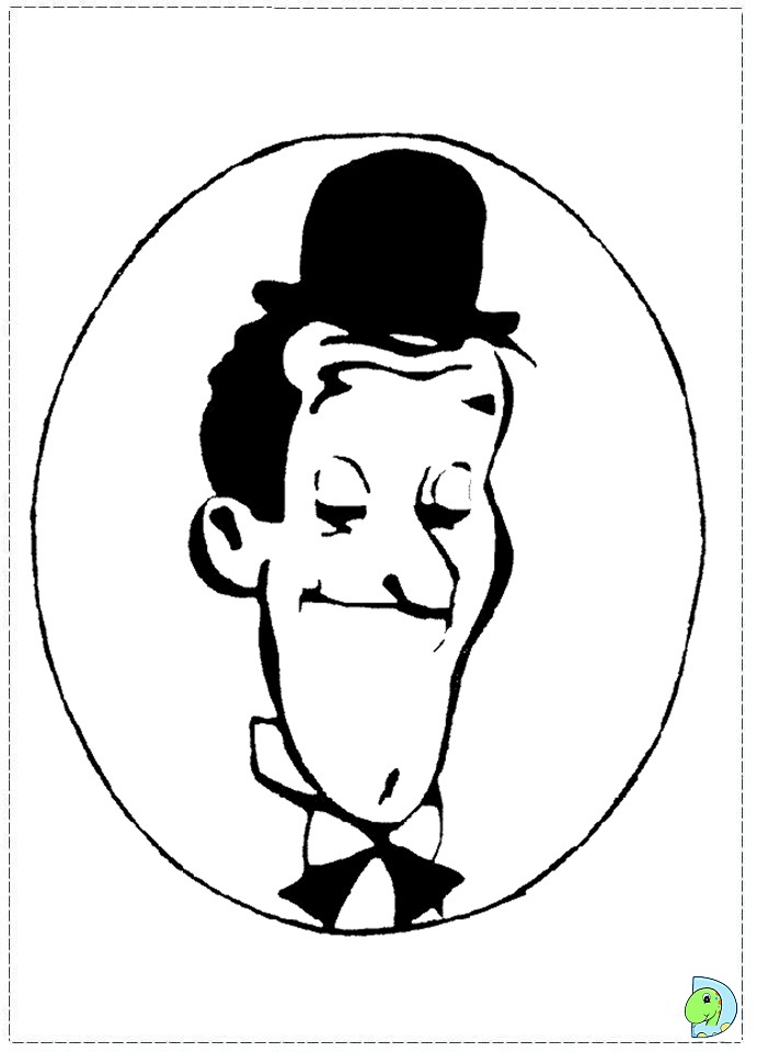 Laurel and Hardy Coloring page- DinoKids.org Laurel and Hardy Coloring page- DinoKids.org