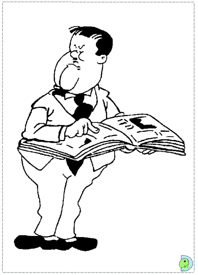 Laurel and Hardy Coloring page- DinoKids.org Laurel and Hardy Coloring page- DinoKids.org